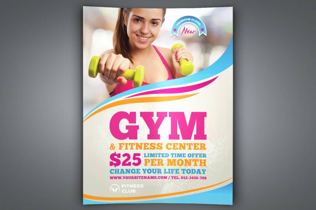 Fitness - Gym Flyer Template | Worth to Buy | Worth to Buy