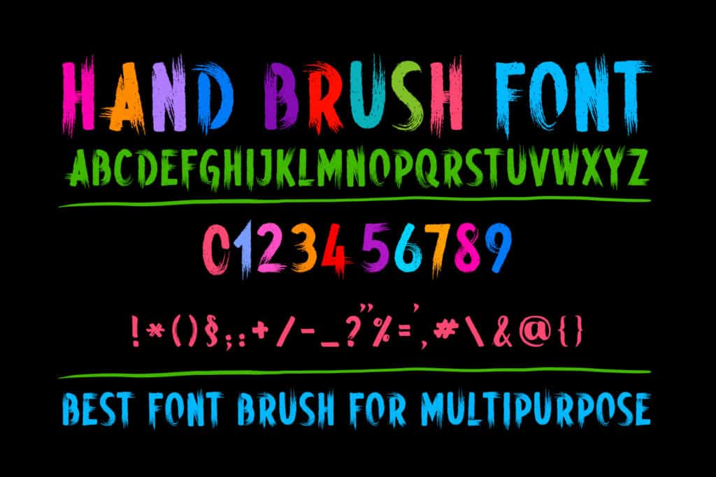 Hand Brush Font | Worth to Buy | Worth to Buy