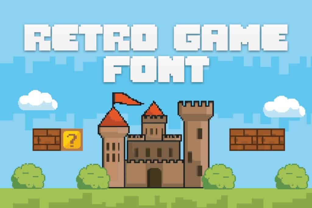 Retro Game Font | Worth to Buy