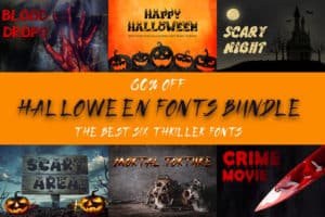 Halloween Fonts Bundle | Worth to Buy